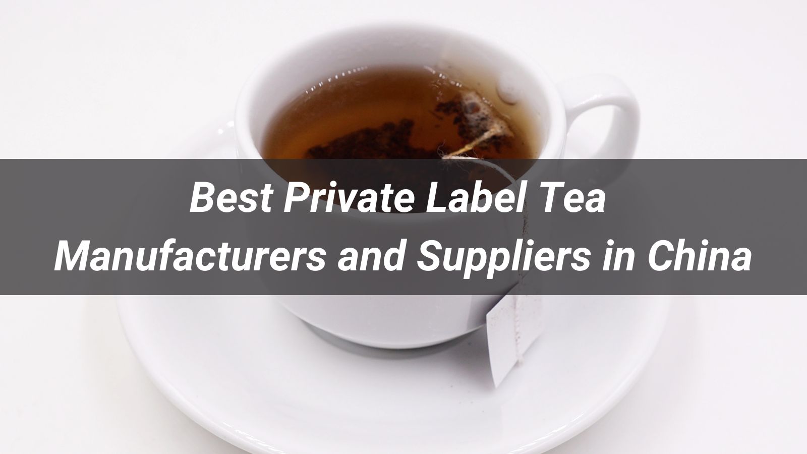 Top 10 Private Label Tea Manufacturers in China - XIAO TEA